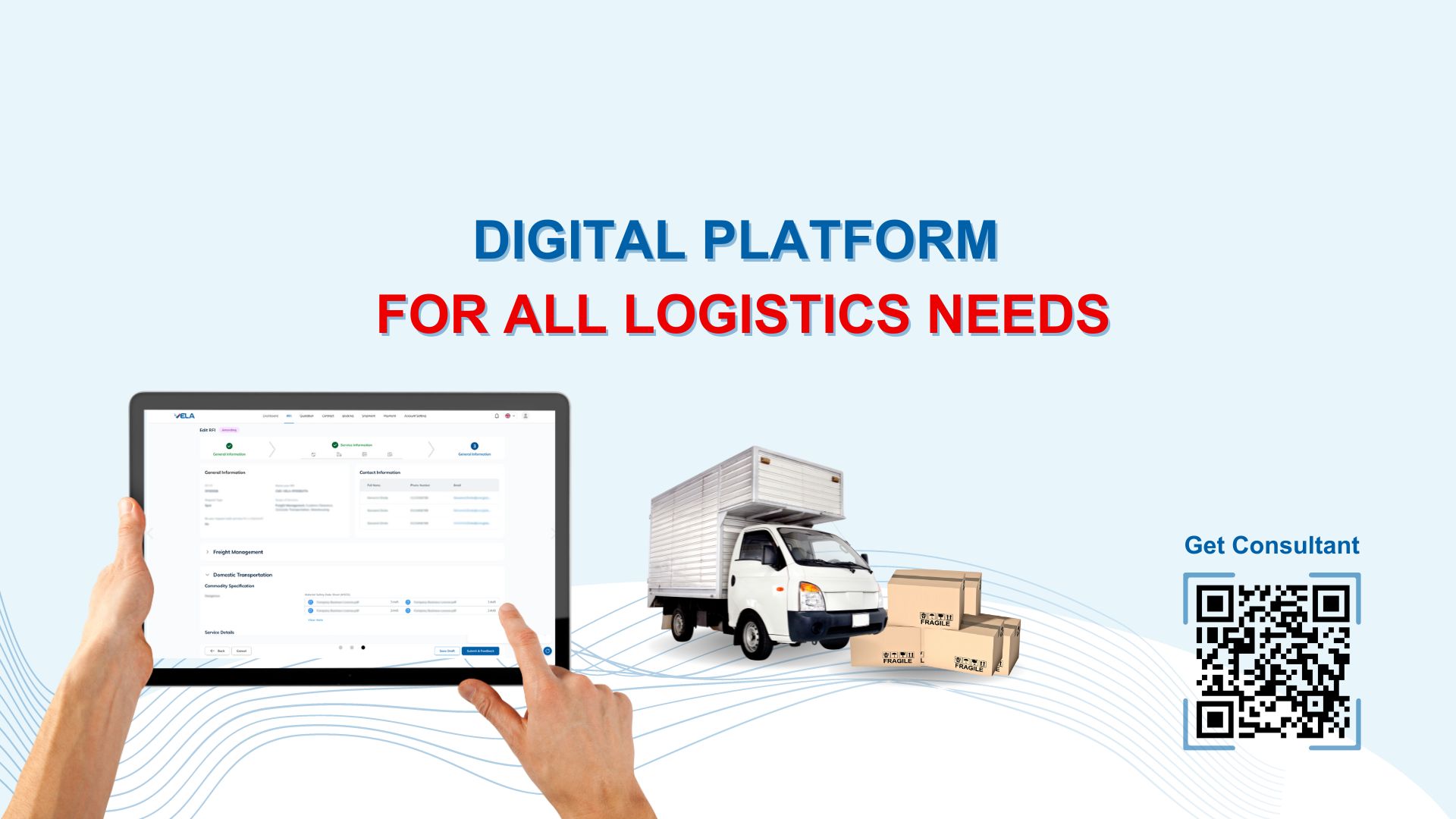 Digital platform for all logistics needs